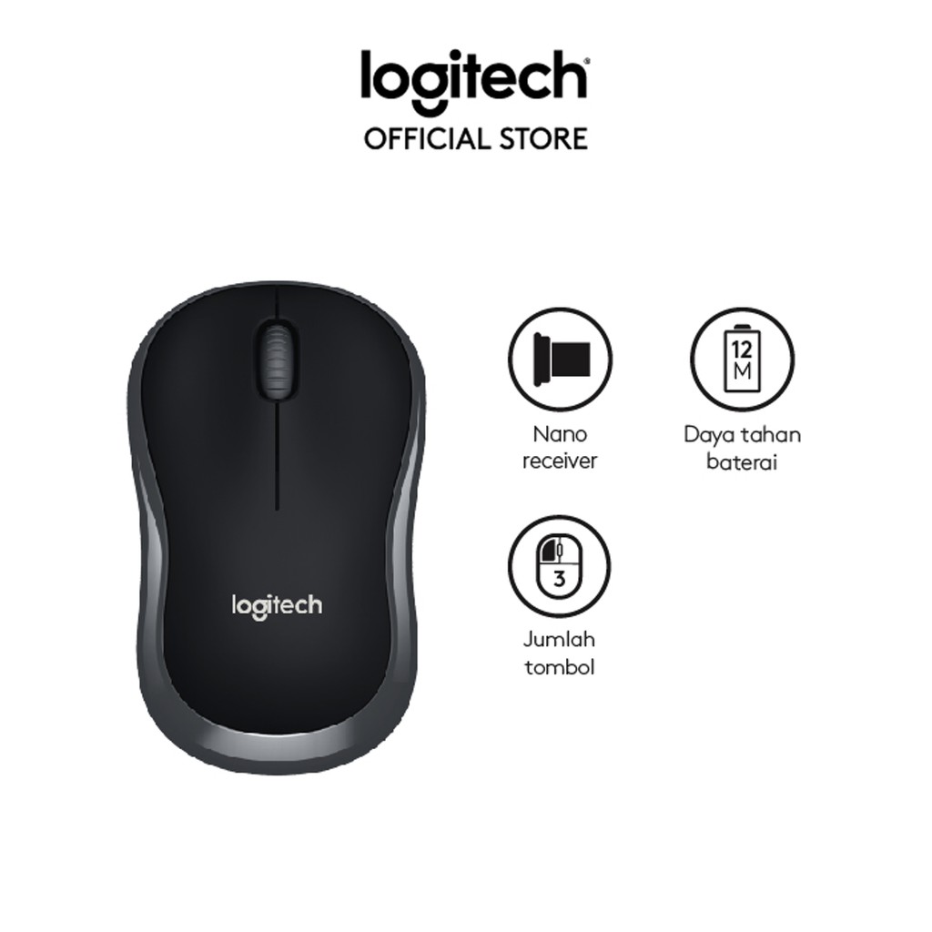 Jual Logitech B175 Wireless Mouse | Shopee Indonesia