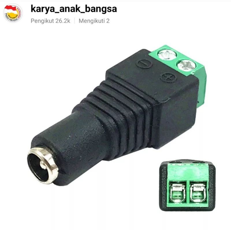 Jual Kabel DC Female Original | Shopee Indonesia