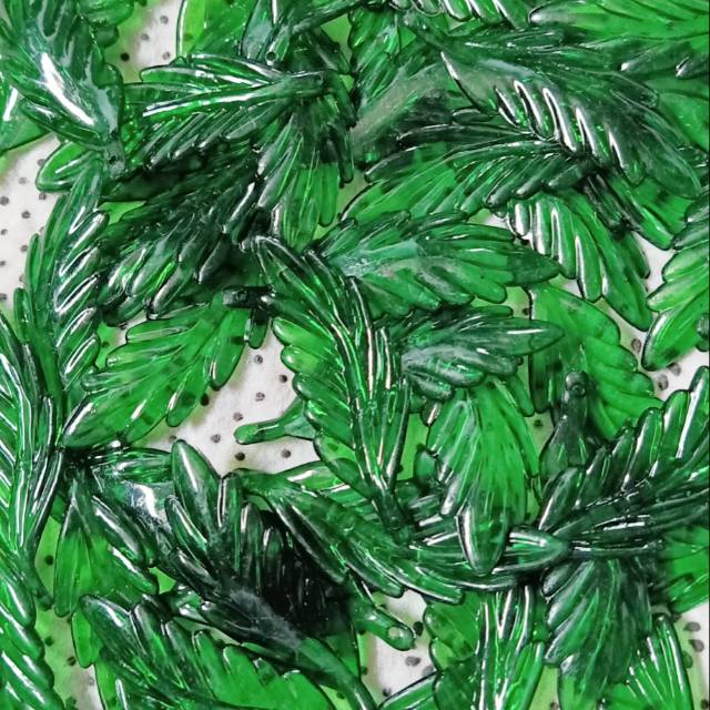 Jual Manik daun pioni daun lavender | Shopee Indonesia