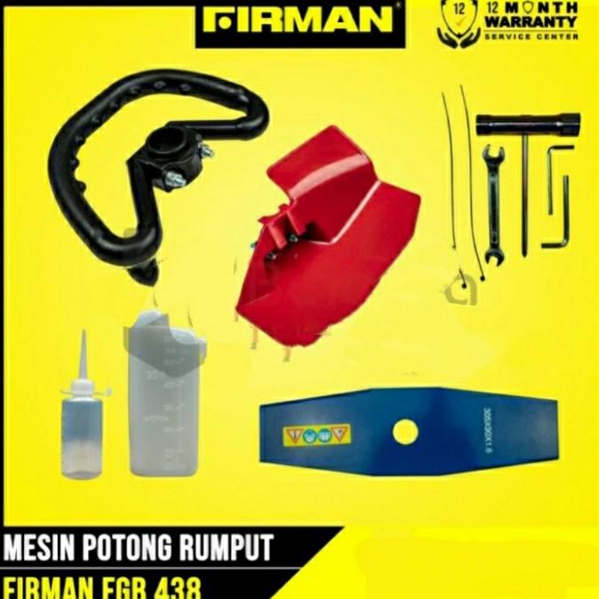Jual Mesin Potong Rumput Firman 4 Tak Fgb 438 Bensin Brush Cutter ...