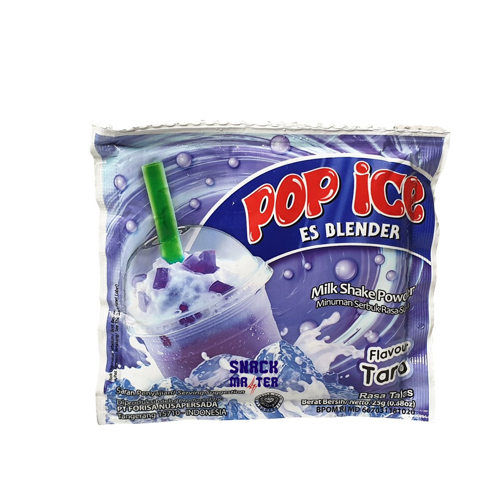 Jual POP Ice Blender Aneka Rasa - Netto 25 gr | Shopee Indonesia