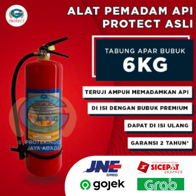 Jual APAR 6 kg PROTECT ABC Powder 70% / Tabung Pemadam Api / APAR 6 Kg ...