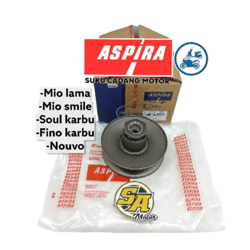 Jual PULLEY PULLY BELAKANG MIO SMILE SPORTY SOUL KARBU FINO NOUVO ORI ASPIRA | Shopee Indonesia