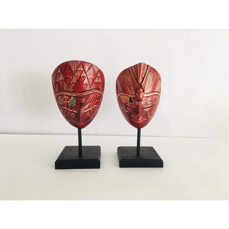 Jual Topeng Stand Panji Merak Batik- Home Dekor/ Hiasan/ Souvenir Jogja ...