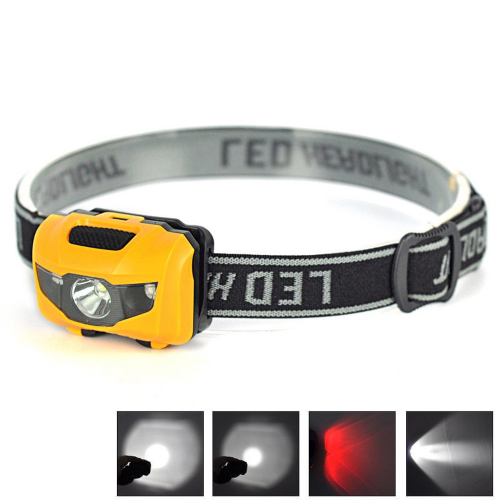 Jual Senter Kepala Headlamp LED SOS Lampu Putih Merah - W30 | Shopee ...