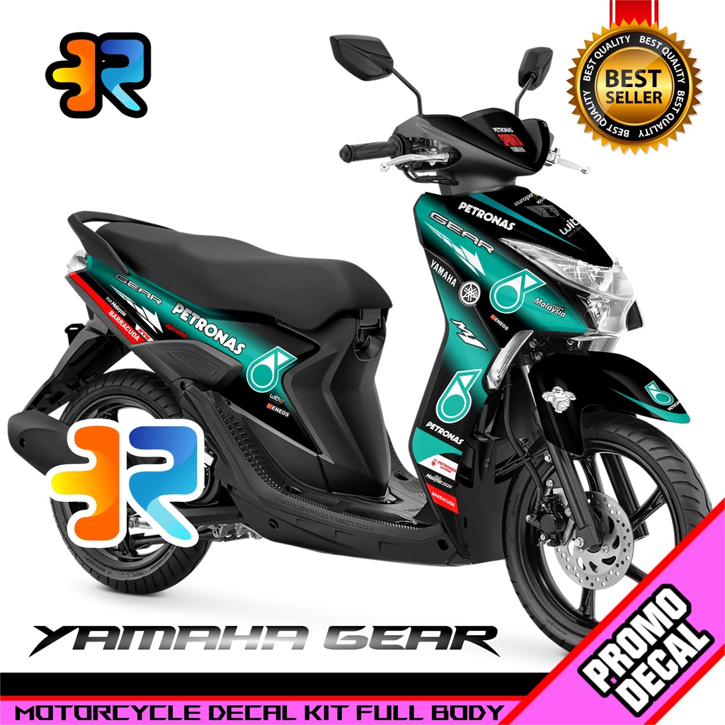 Jual Decal Motor Gear Desain Petronas Sticker Decal Full Body | Shopee ...