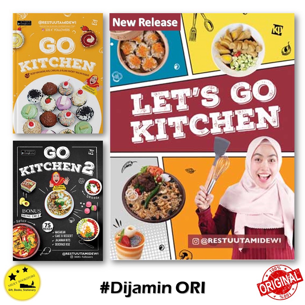 Jual Buku Go Kitchen by Restu Utami Dewi - Kawan Pustaka | Shopee Indonesia