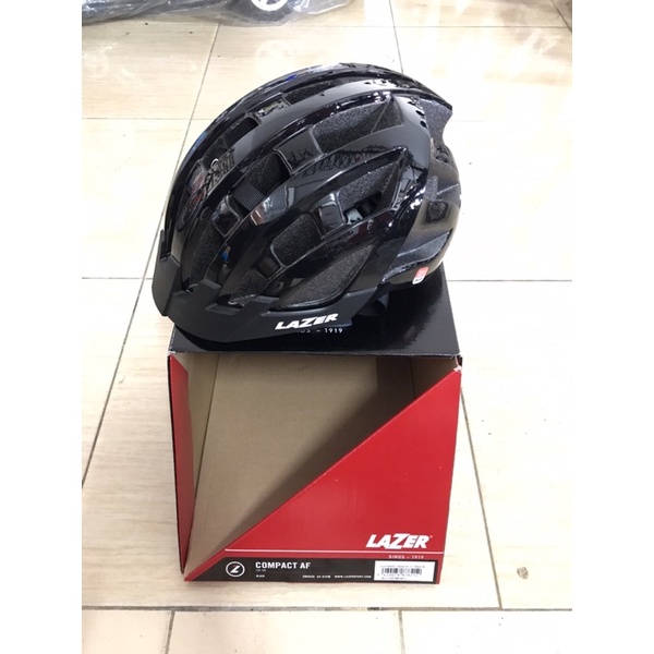 Jual Helm Lazer Compact AF Asian Fit Black | Shopee Indonesia