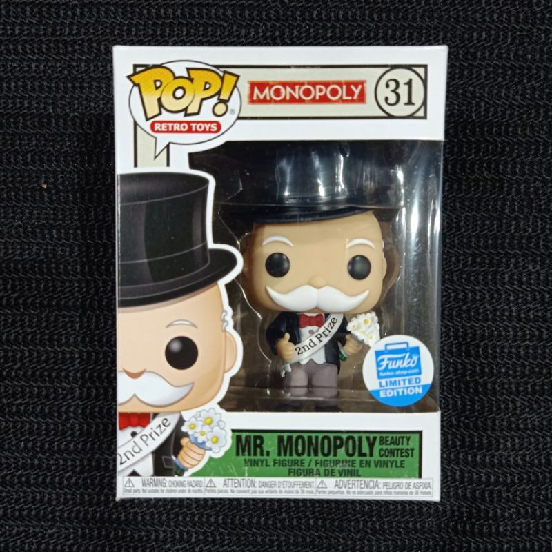Jual Funko Pop! Retro Toys : Monopoly : Mr. Monopoly Beauty Contest #31 ...