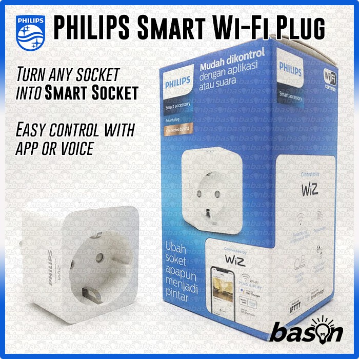 Jual PHILIPS Smart WiFi Plug - Aksesoris Wiz Connected - Smart Socket ...