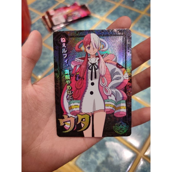 Jual Kartu one piece film red UTA ultra rare alternate art original ...
