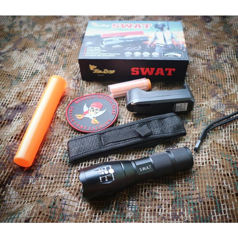 Jual Senter tactical / senter police / senter swat | Shopee Indonesia