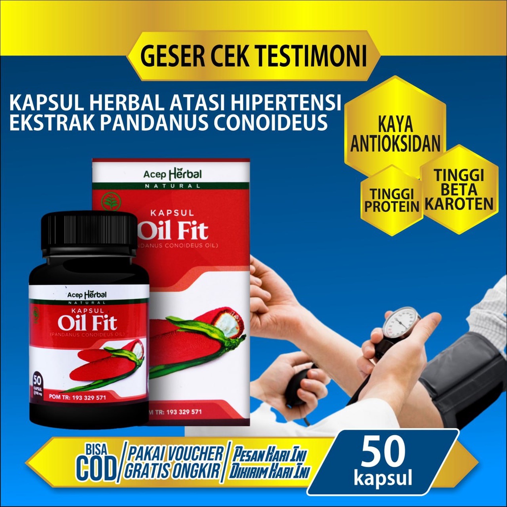 Jual Obat Hipertensi Darah Tinggi Penurun Darah Tinggi Acep Herbal ...