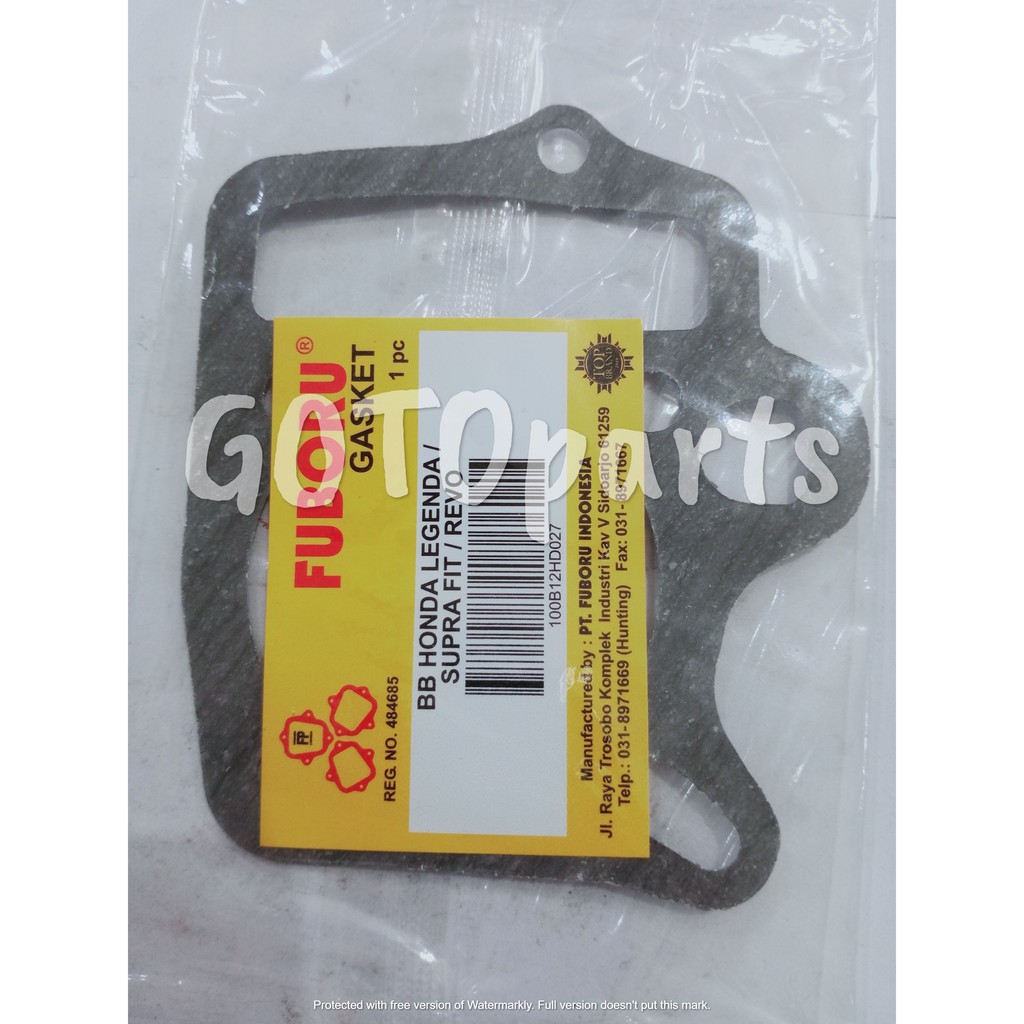 Jual FUBORU - PAKING BLOK LEGENDA / SUPRA FIT / REVO (CYLINDER BLOCK GASKET) | Shopee Indonesia