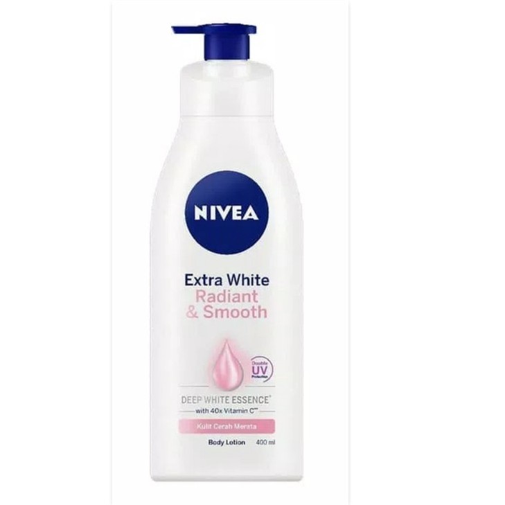 Jual Nivea Extra White Radiant & Smooth Body Lotion 380ml | Shopee ...