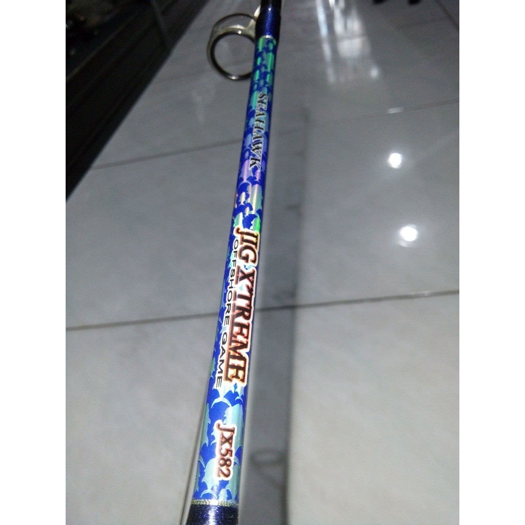 Jual Alat Mancing Joran Seahawk Jig XTreme Offshore Game JX582 174 cm ...