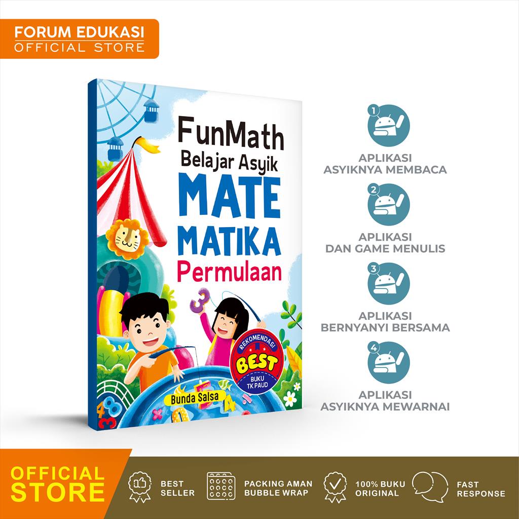 Jual FUNMATH BELAJAR ASYIK MATEMATI | Shopee Indonesia
