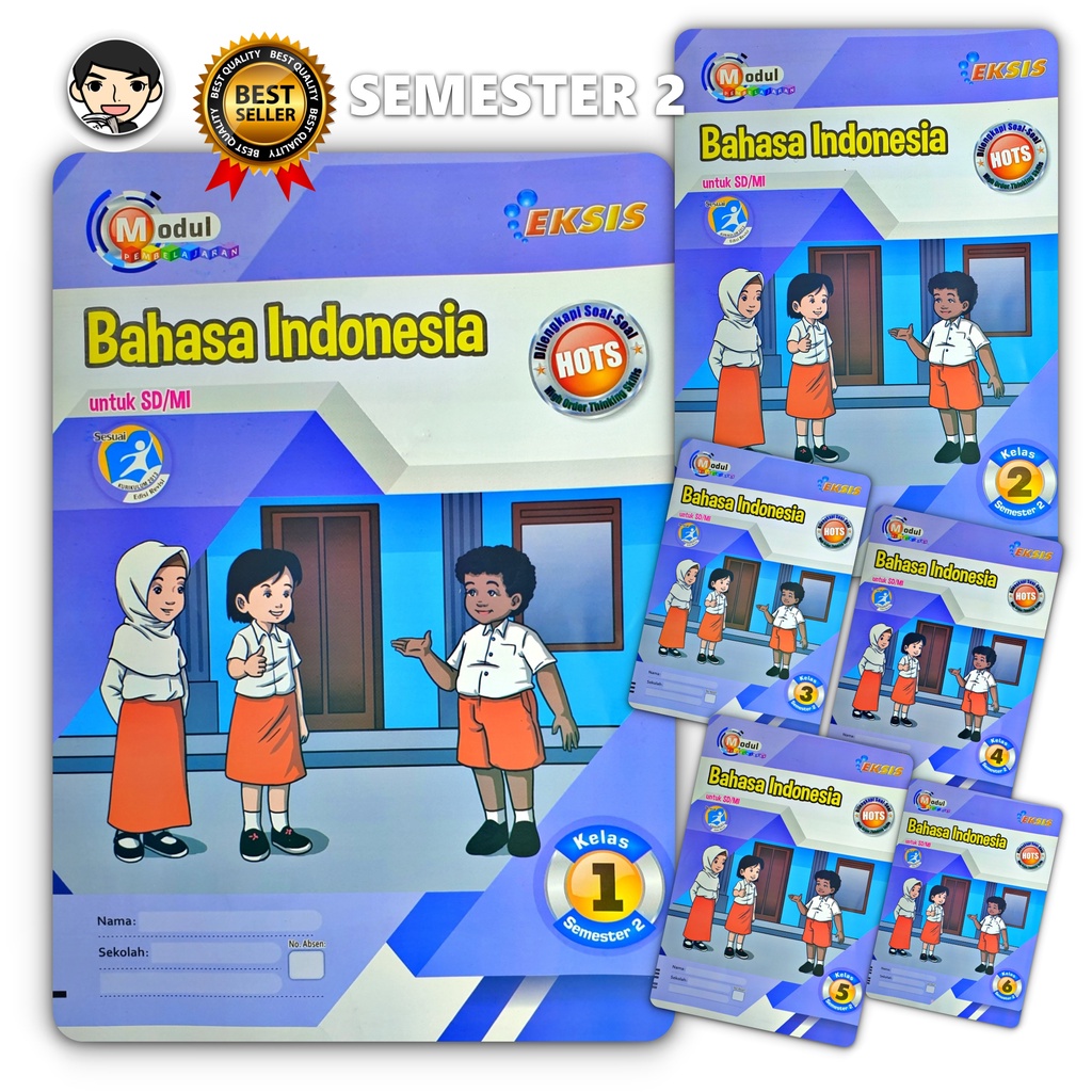 Jual LKS BAHASA INDONESIA SD/ MI KELAS 1 2 3 4 5 6 SEMESTER 2 | EKSIS | Shopee Indonesia