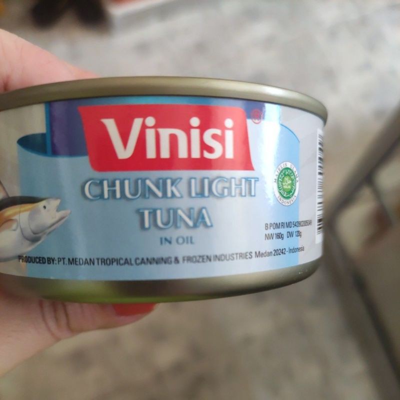 Jual ikan kaleng Vinisi chunk light tuna | Shopee Indonesia