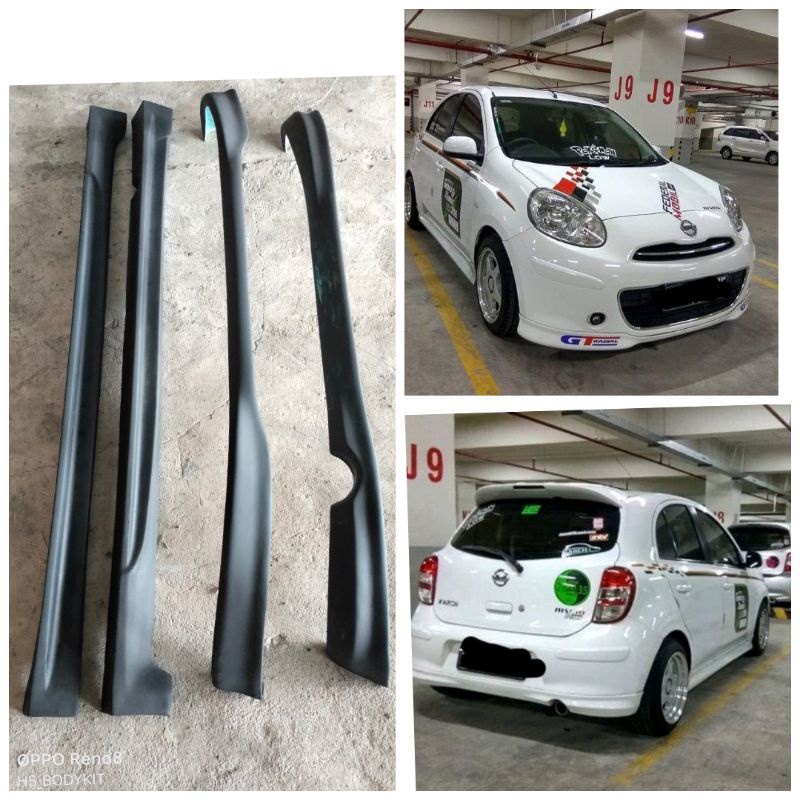 Jual Bodykit Nissan March Nismo 2009-2014 Bodikit Body Kit Grade-A Kuat ...