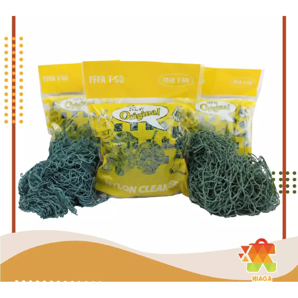 Jual Sabut Jaring Nylon Beanng untuk cuci piring sponge spon | Shopee ...