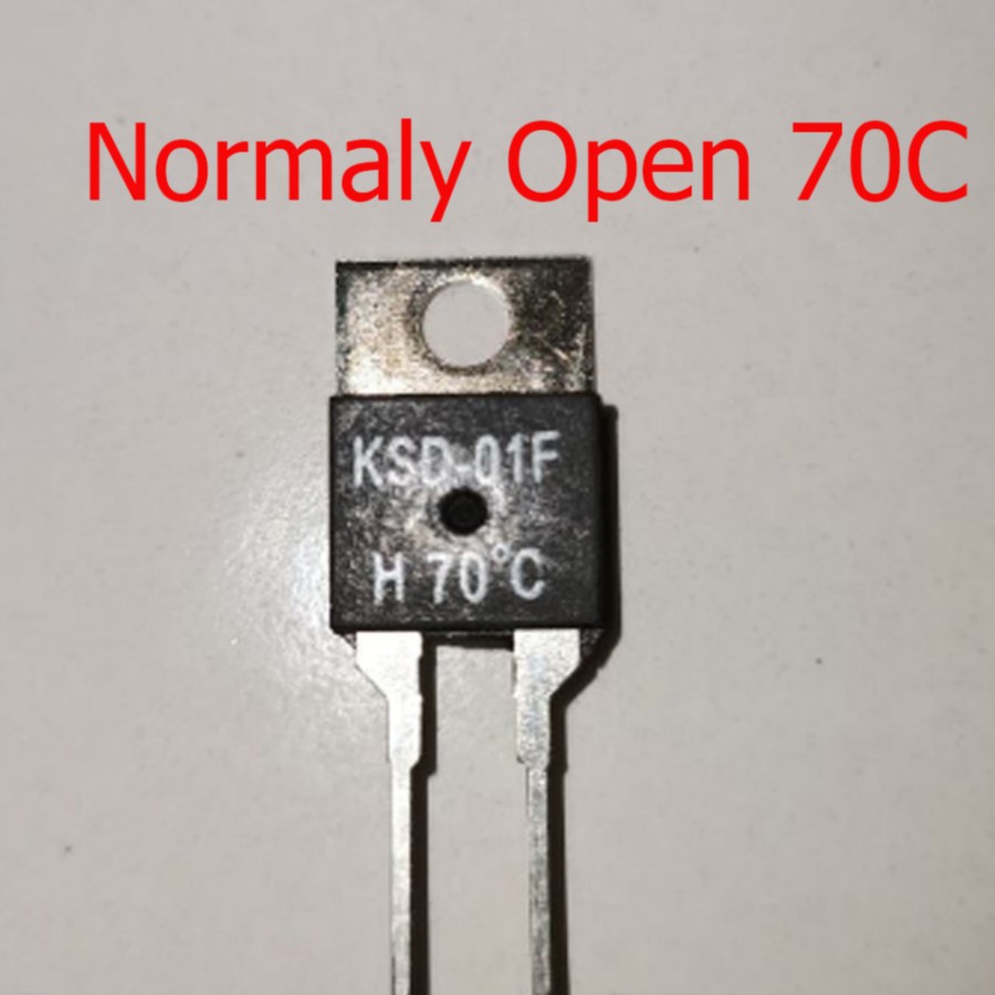 Jual KSD-01F KSD01 KSD H 70C Thermal Switch Temperature Sensor ...