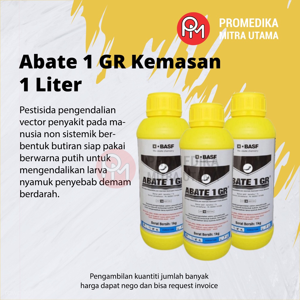 Jual Abate 1 GR Kemasan 1 Liter pengendalian hama | Cairan Pengendali ...