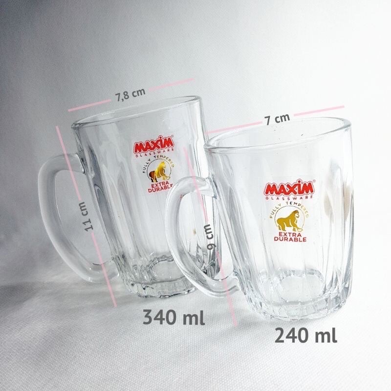 Jual Gelas Gagang maxim 12T | Shopee Indonesia