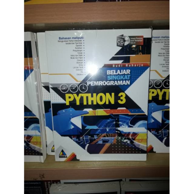 Jual Belajar Singkat Pemrograman Python 3 Bonus CD Tutorial by Budi ...
