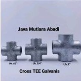 Jual Cross Tee Galvanis Uk.3/4" inch konektor 4 arah Sambungan | Shopee ...