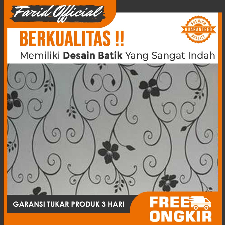 Jual Stiker Kamar Rumah Sticker Wallpaper Dinding Frosted Film 45x100cm ...