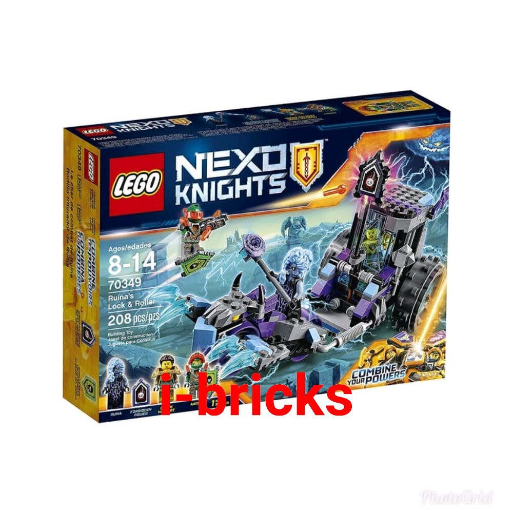 Jual Unik Lego nexo knights 70349 ruinas lock and roller | Shopee Indonesia