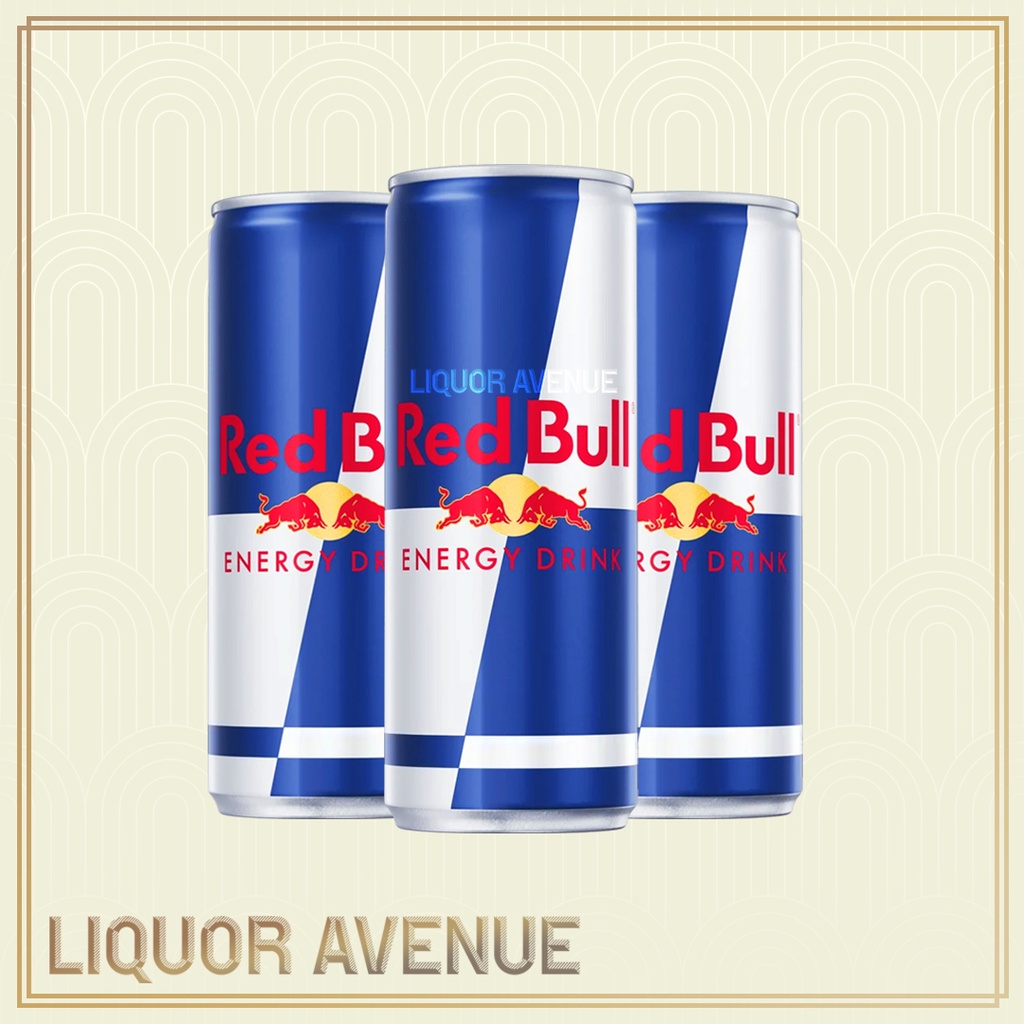Jual Red Bull Energy Drink Minuman Energi 250ml - 3 Kaleng | Shopee ...