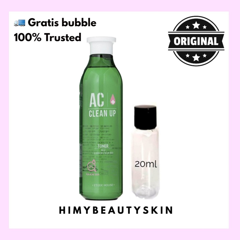 Jual Etude House AC Clean Up Toner (200ml) | Shopee Indonesia