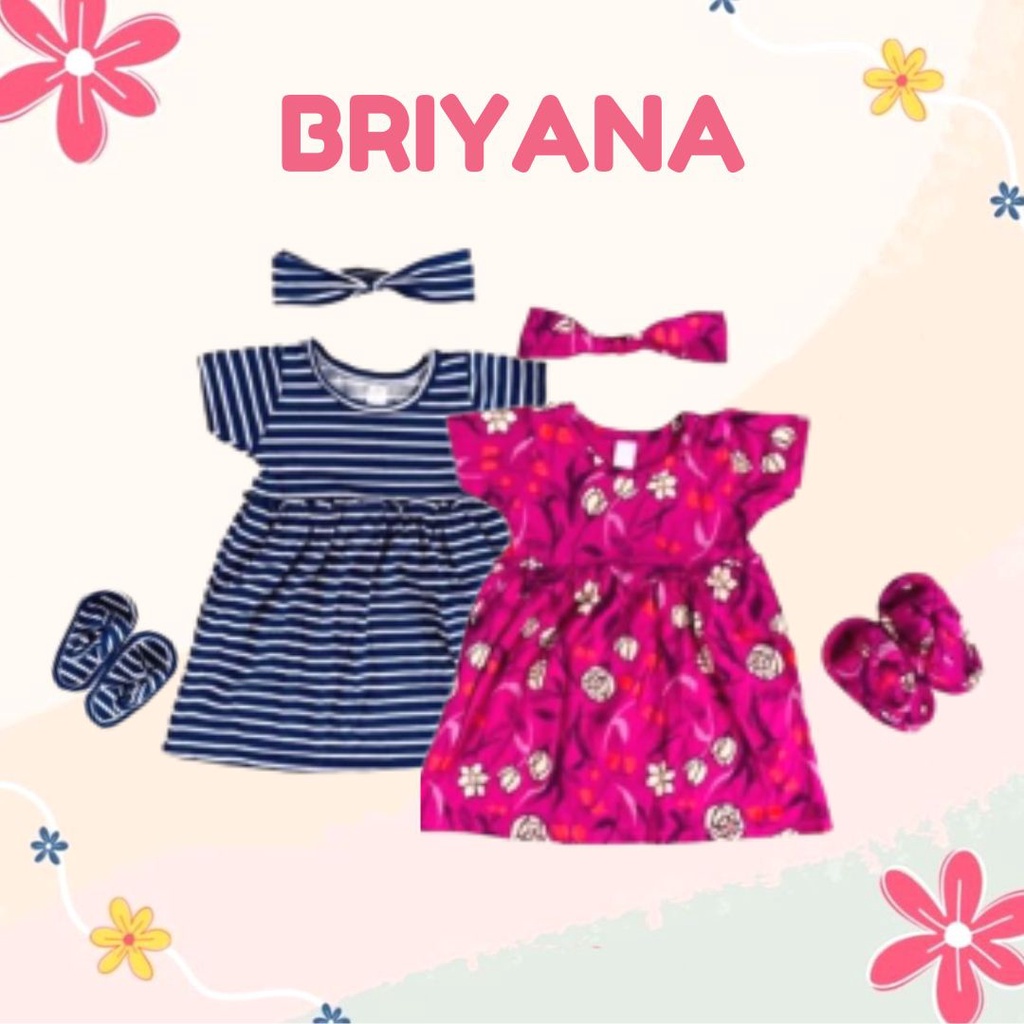 Jual PROMO 3.3 plazababyku MX BRIYANA DRESS SANDALS dress bayi motif ...