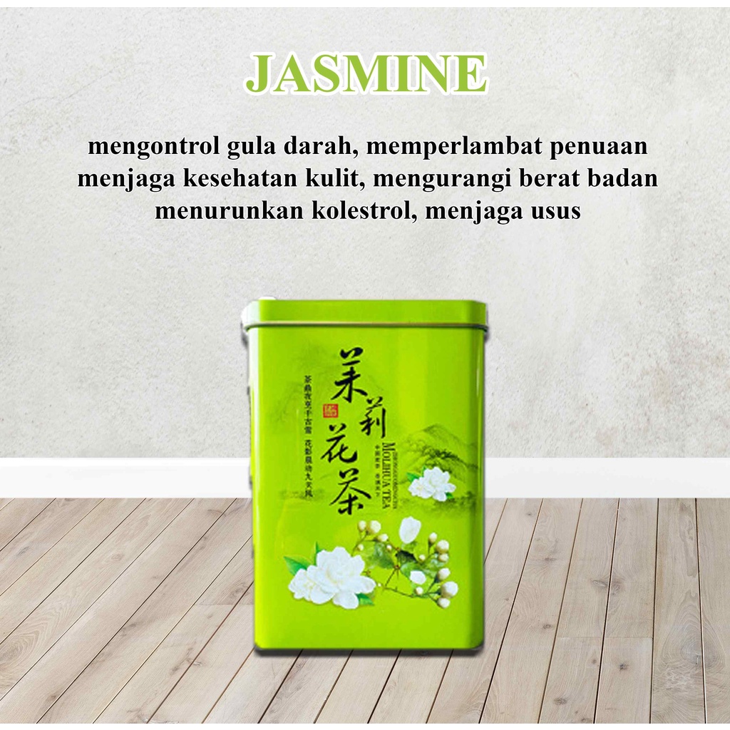 Jual Teh Cina Chinese Tea Premium Kemasan Kaleng 100 gram Tie guan yin ...