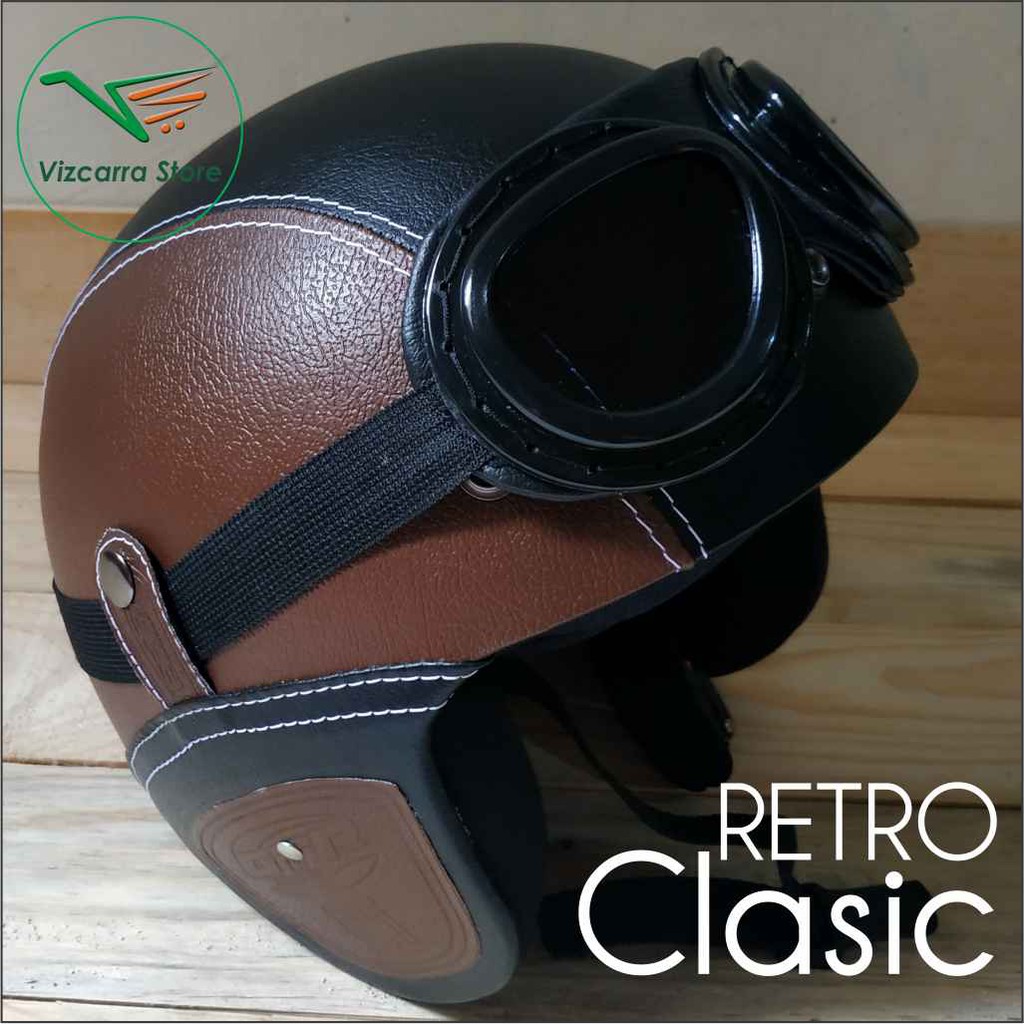 Jual Helm Retro Clasik (PROMO) DEWASA | Shopee Indonesia