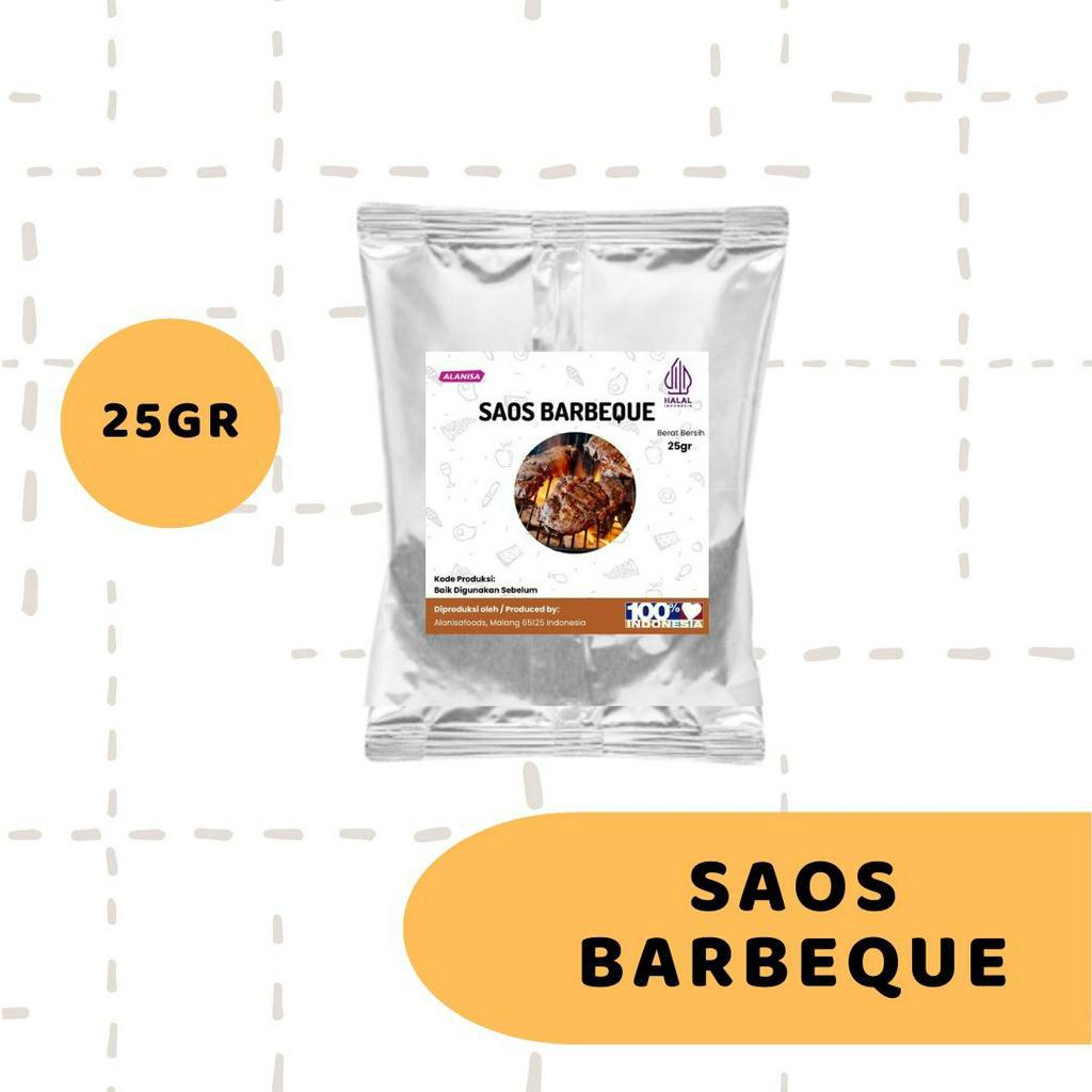 Jual SAOS BARBEQUE PRAKTIS 25GR HALAL MUI (sachet) | Shopee Indonesia