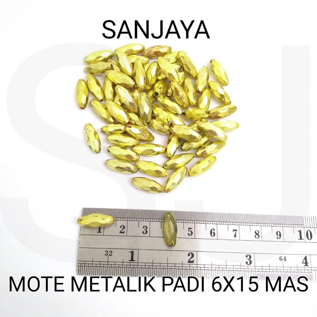 Jual MANIK BULAT METALIK / MOTE BULAT METALIK / MANIK BULAT EMAS / MOTE ...