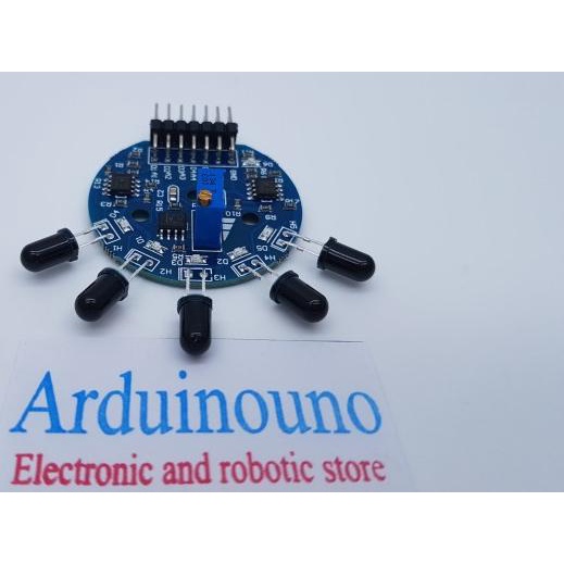 Jual Flame sensor api 5 Channel detector pendeteksi Fire module for ...