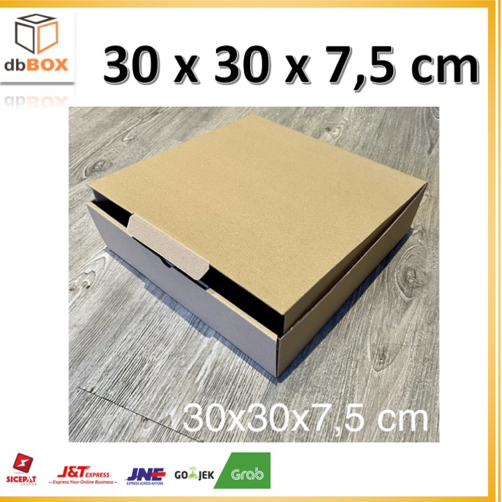 Jual Kardus 30x30x7,5 cm | Box Die Cut dan Easy Usage | Box Kue Tart ...