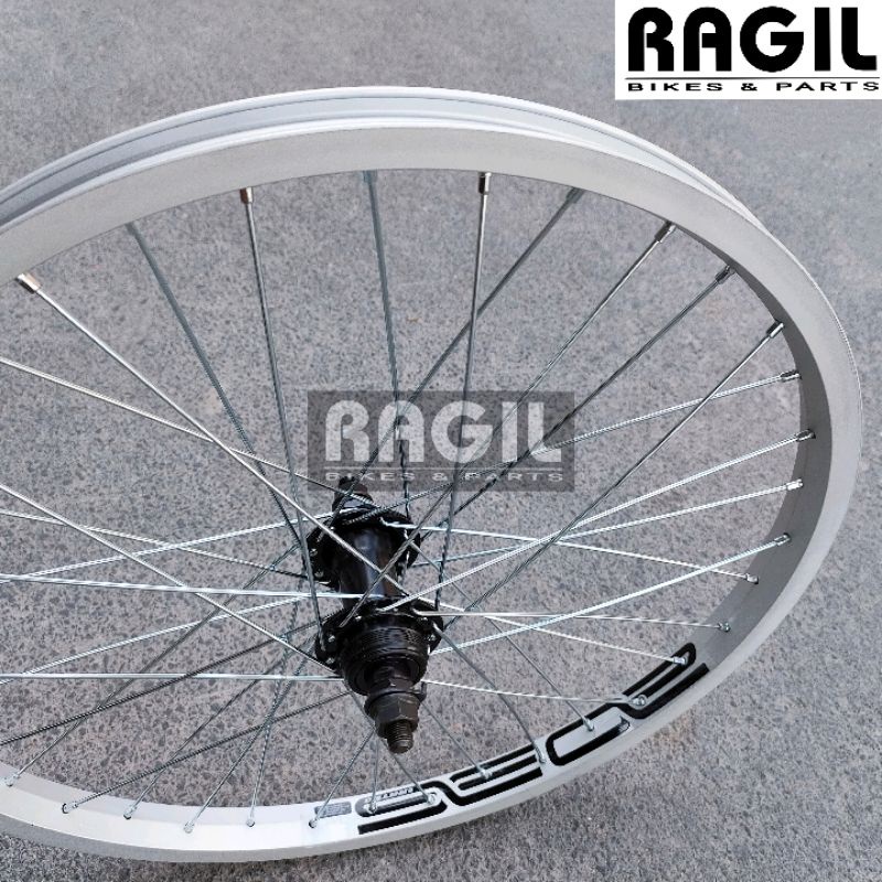 Jual WHEELSET SEPEDA 20 INCH UNITED LUBANG 36 HOLE 36H RODA JADI RIMS ...