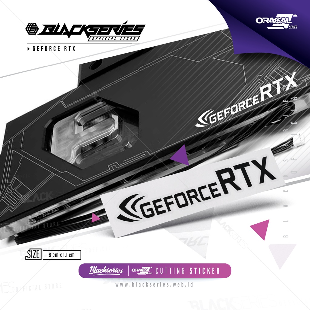 Jual Stiker Geforce RTX | Stiker RTX | Stiker Backplate | Stiker GPU ...