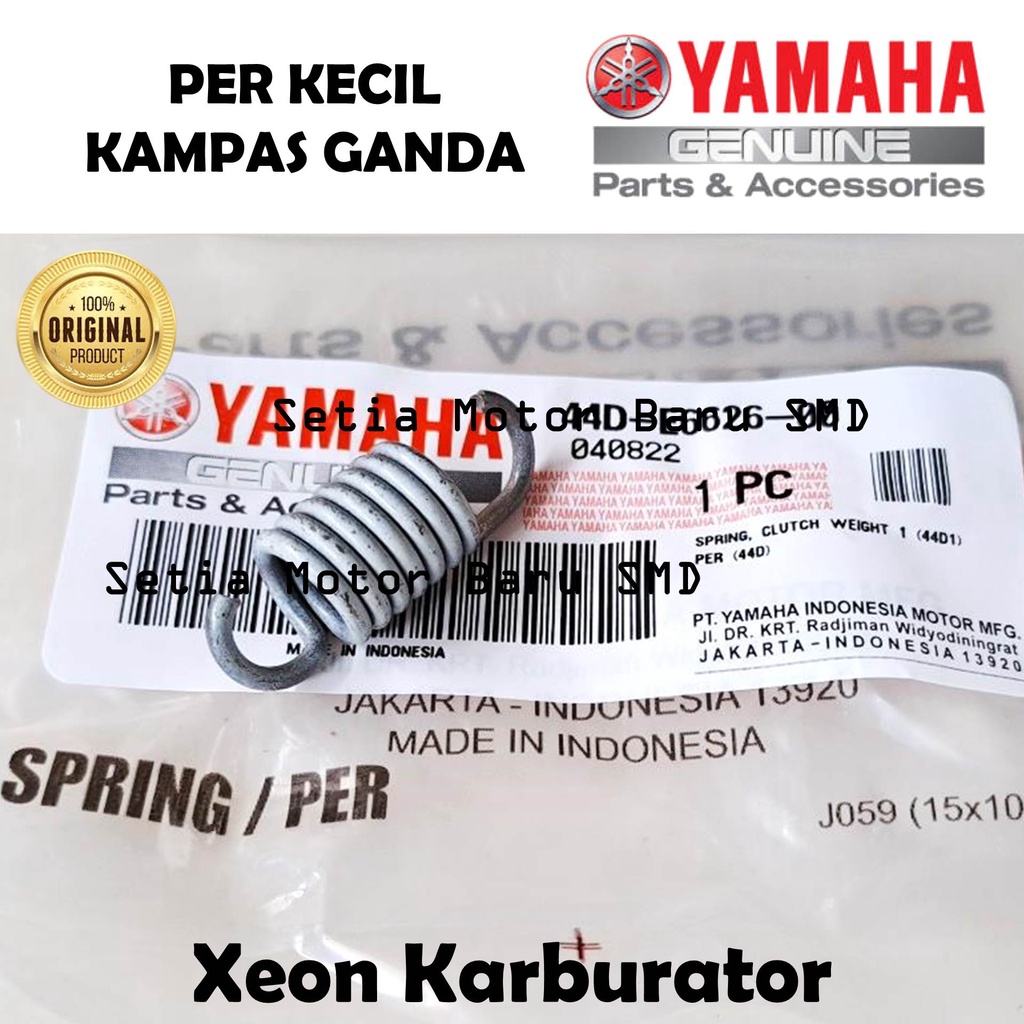 Jual Per Kecil Kampas Ganda Sentri Xeon Karburator Asli Original Yamaha ...