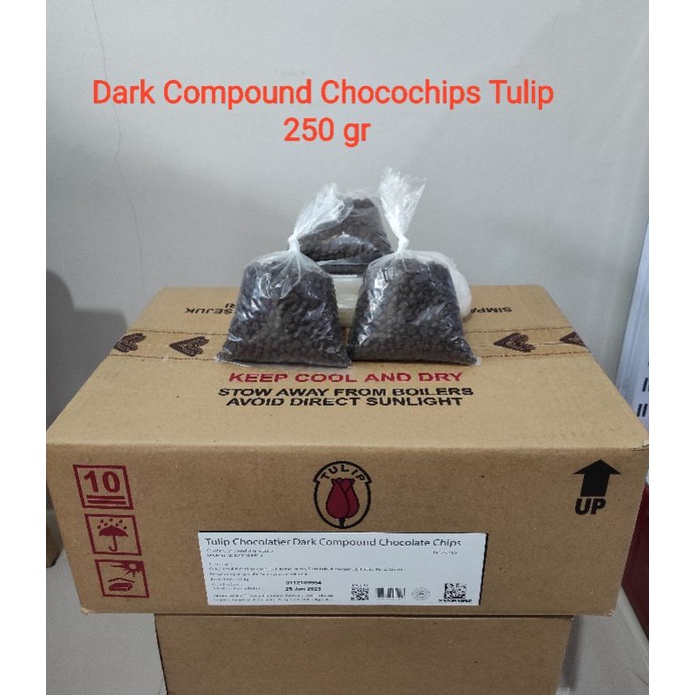 Jual Chocochips Choco Chips Tulip 250 gr | Shopee Indonesia