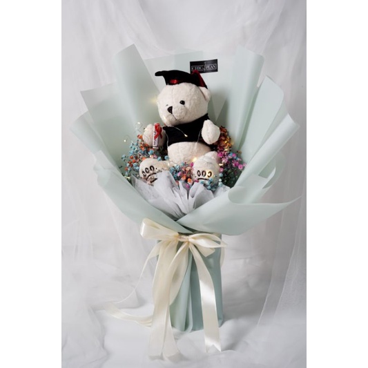 Jual Bouquet Graduation With Lighting / Buket Graduation / Buket Wisuda ...