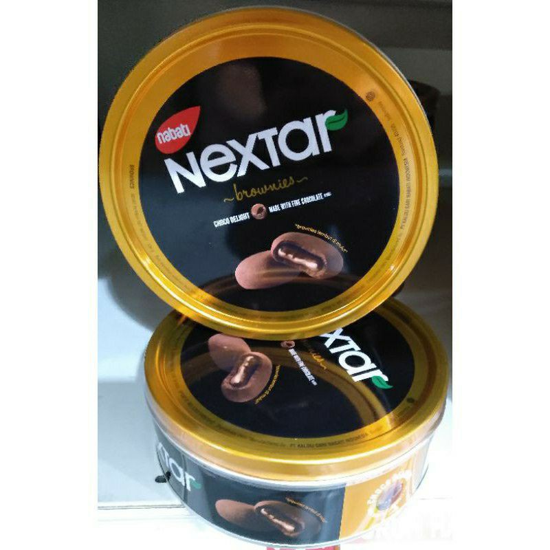 Jual NEXTAR CHOCO BROWNIES 336g KALENG | Shopee Indonesia