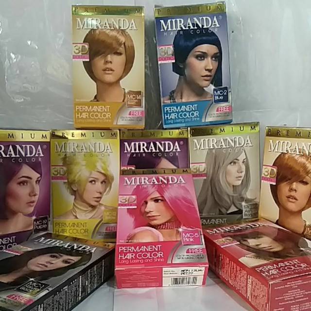 Jual Miranda hair color chart | Shopee Indonesia