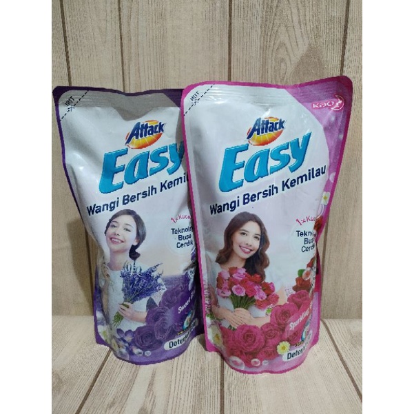 Jual ATTACK EASY DETERGEN CAIR 750ML | Shopee Indonesia