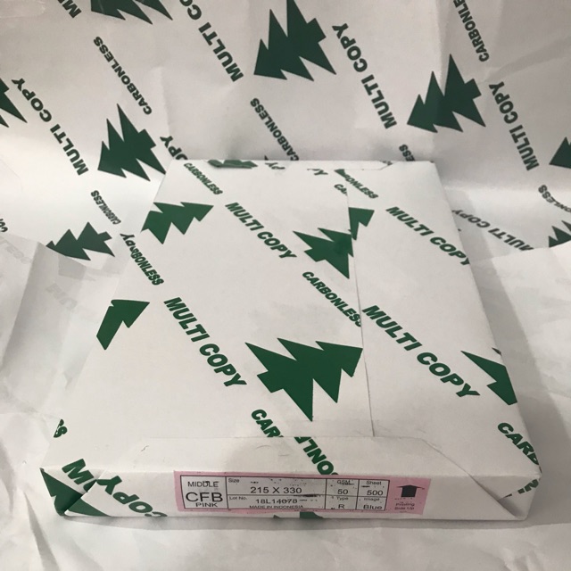 Jual Kertas NCR MIDDLE MERAH merk MULTI COPY / F4 | Shopee Indonesia
